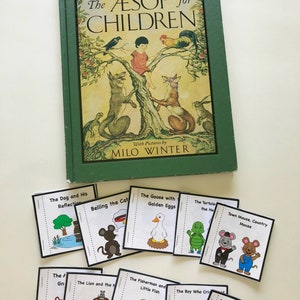 Aesop's Fables Mini Books - Etsy