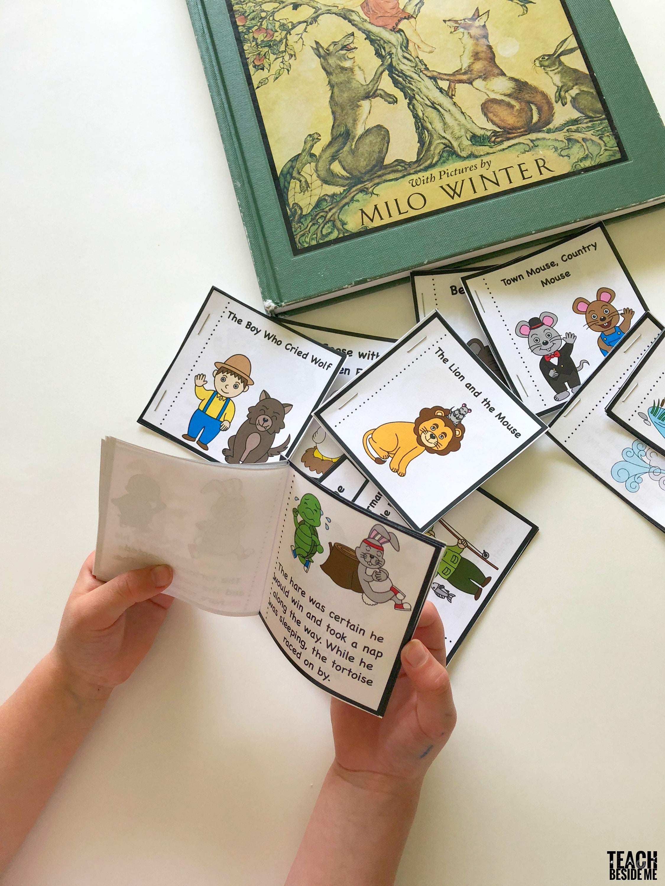 Aesop's Fables Mini Books - Etsy