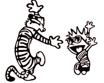 Calvin and hobbes | Etsy