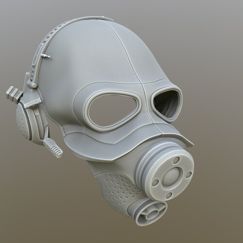 Combine Metrocop Helmet 3D Print File - Etsy