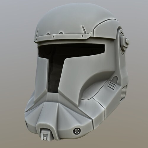 Republic Commando Helmet 3D Print File | Etsy