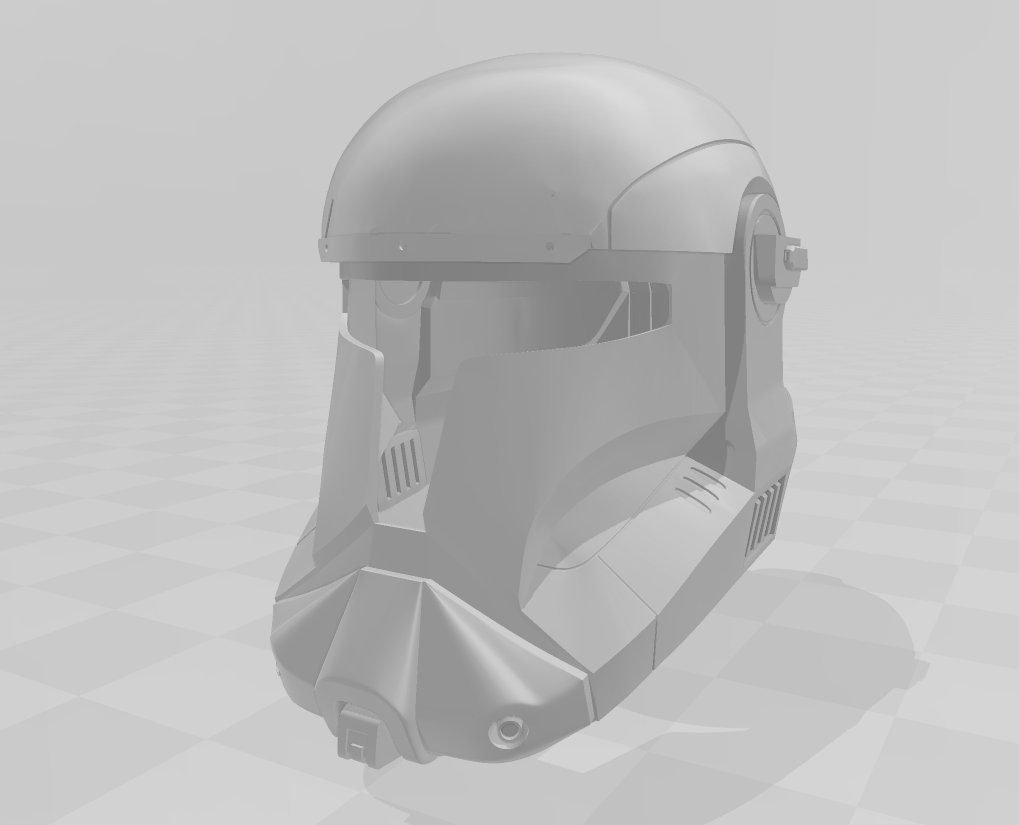 Republic Commando Helmet 3D Print File - Etsy