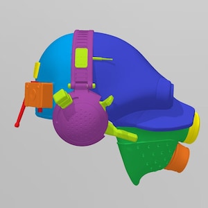 Combine Soldier Helmet 3D Print File + HLA - Etsy