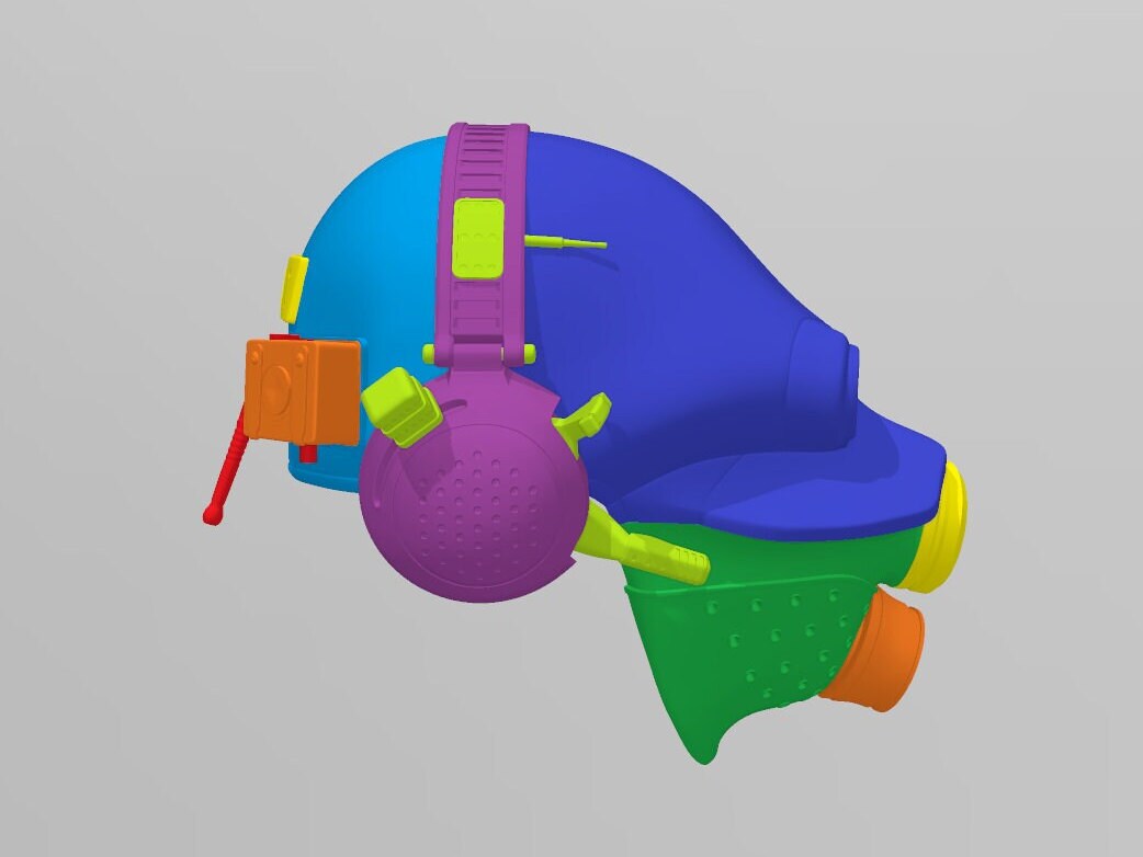 Combine Soldier Helmet 3D Print File HLA - Etsy Australia