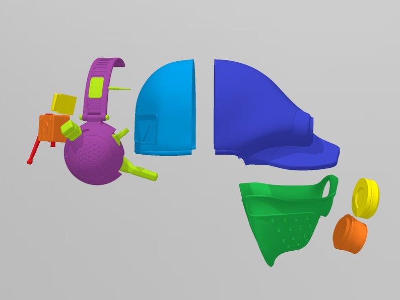 Combine Soldier Helmet 3D Print File + HLA - Etsy