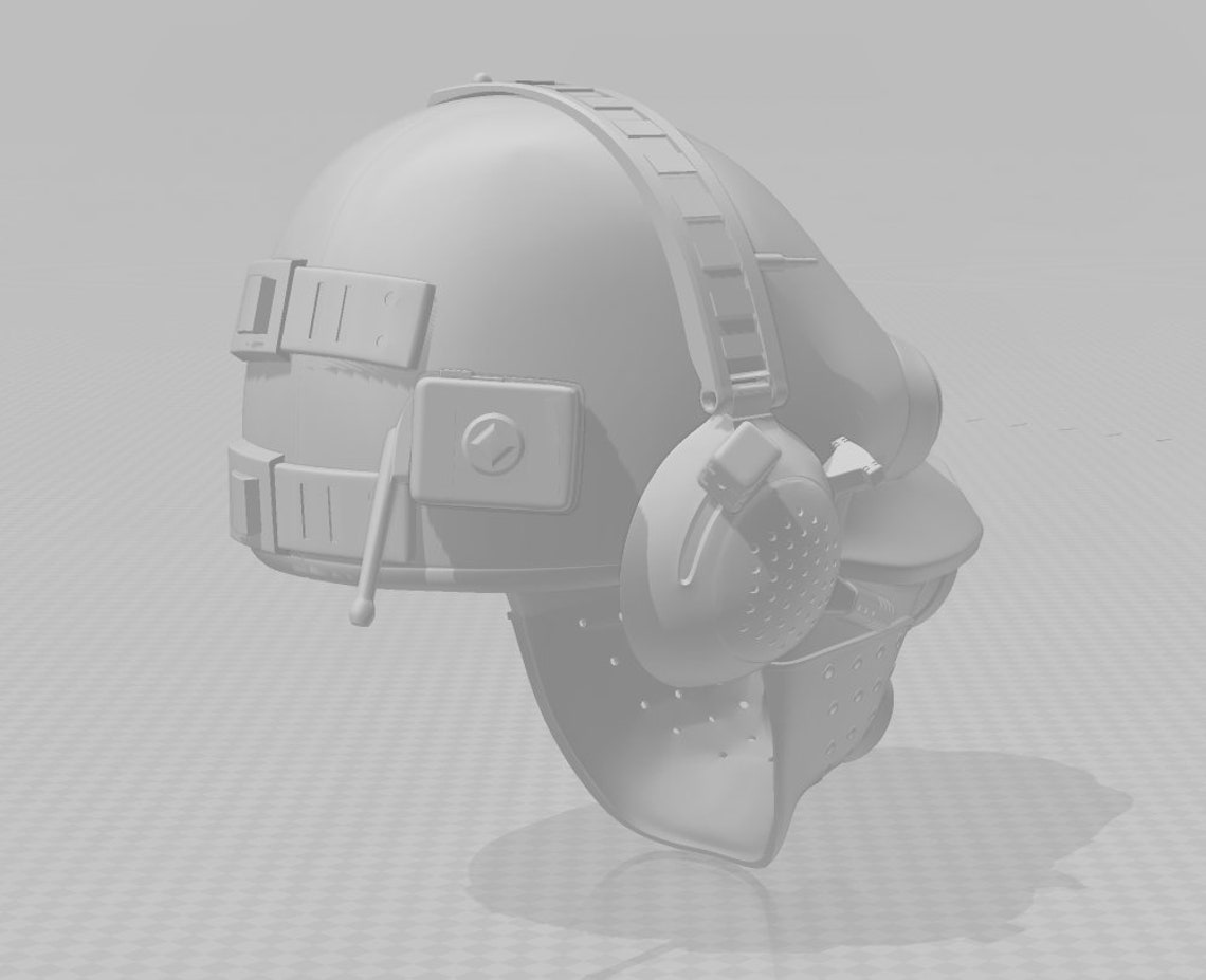 Combine Soldier Helmet 3D Print File HLA | Etsy