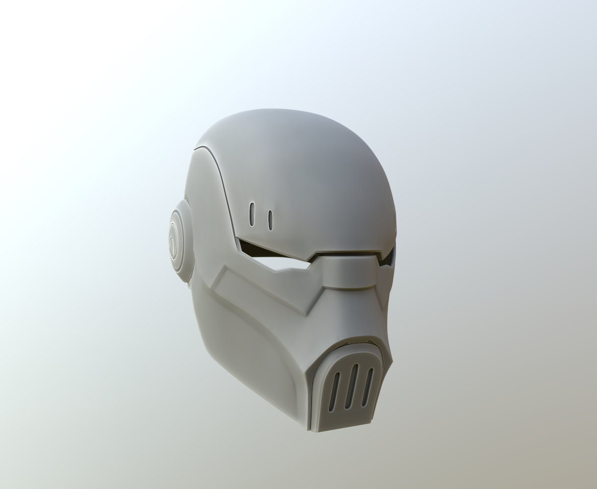Asajj Ventress Bounty Hunter Helmet ( 3D Print File ) - Etsy