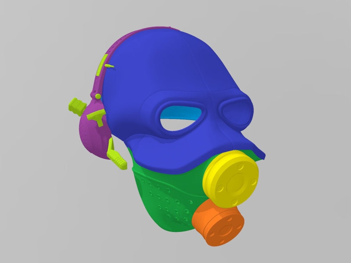 Combine Soldier Helmet 3D Print File + HLA - Etsy