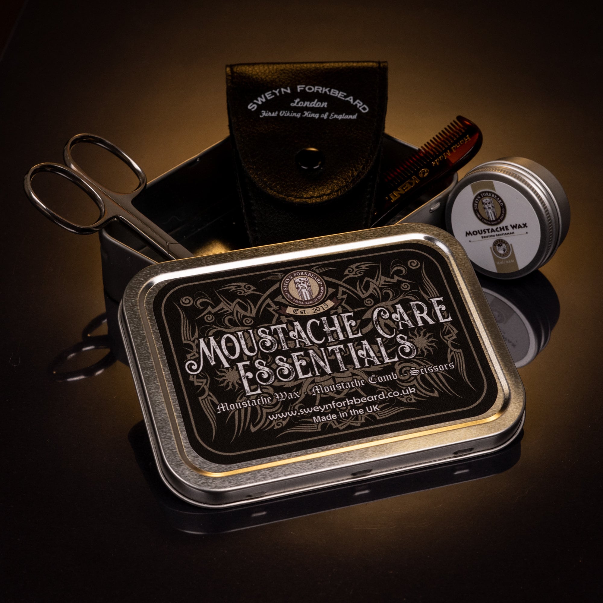 Moustache Care Essentials Box - Etsy