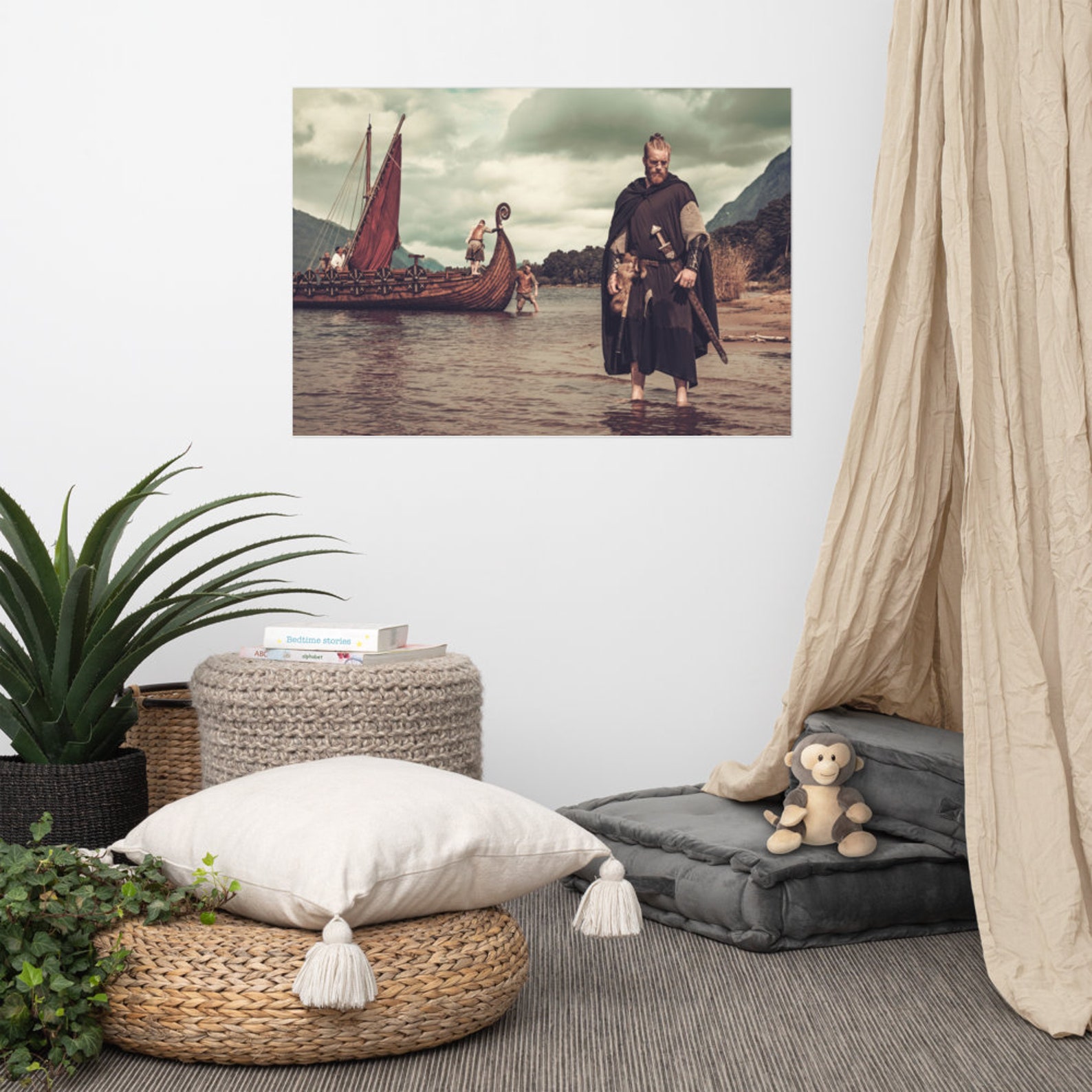 Poster Vikings Exploring New Land - Sweyn Forkbeard - Etsy