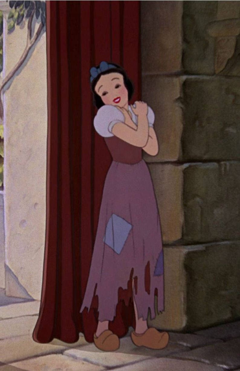 Snow White rags dress Snow White cosplay Disney cosplay | Etsy