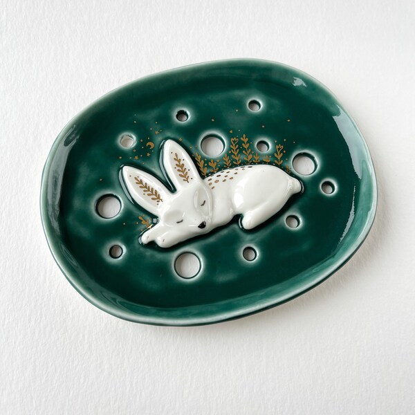 White Porcelain Dish - Etsy