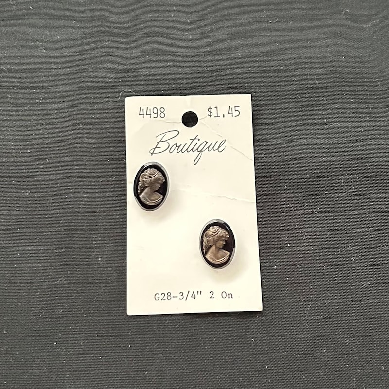Cameo Buttons - Etsy