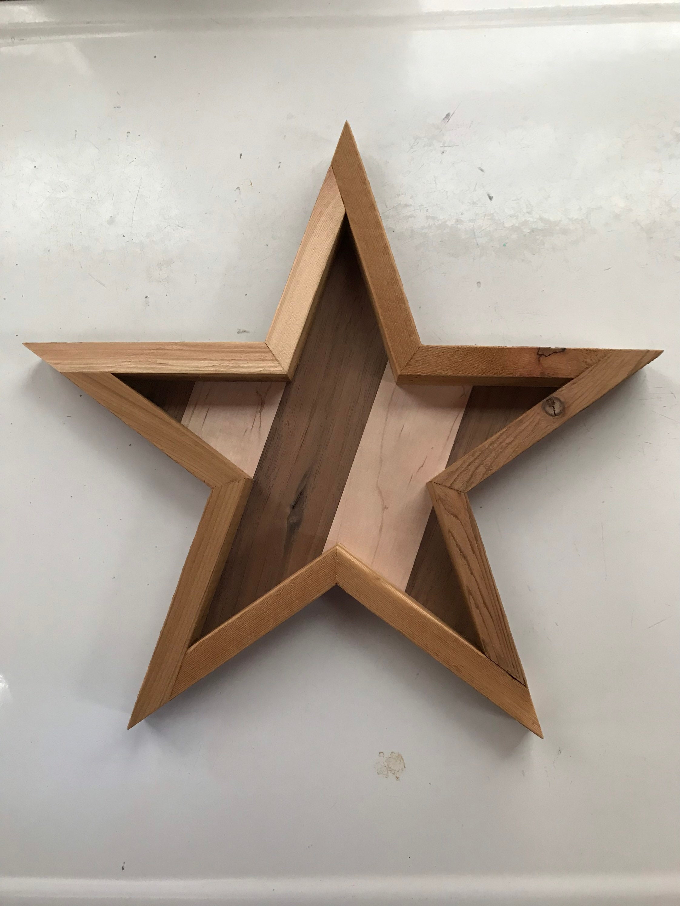 Large Wooden Wall Star; Rustic; Shelf Star; Americana Home Decor ...