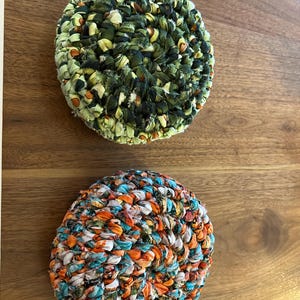 Crochet Rag Rug Bowl 6 Inches ONE BOWL - Etsy