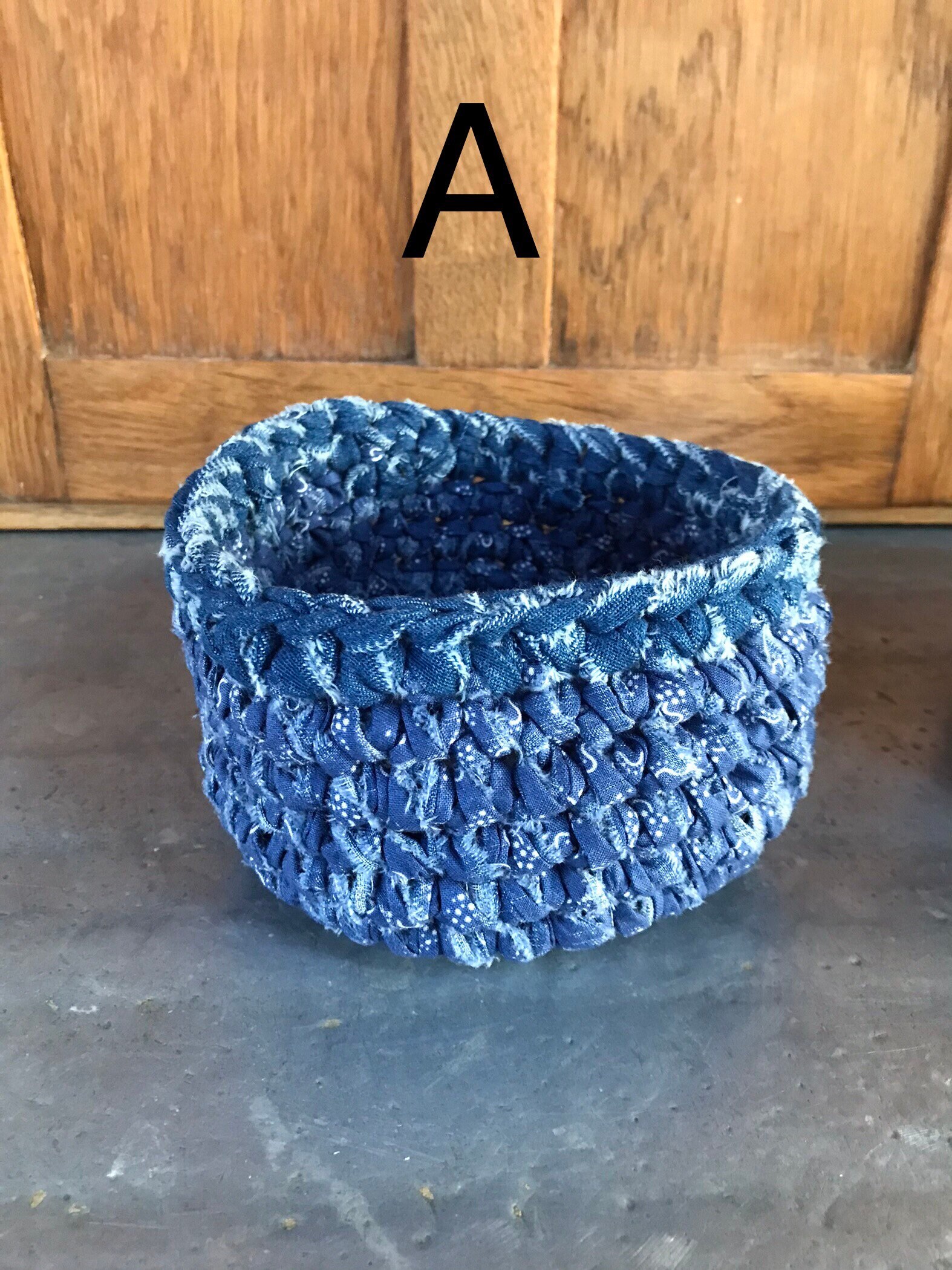 Crochet Rag Rug Bowl 6 Inches ONE BOWL - Etsy