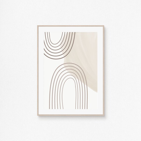 Zazzle Poster Neutral Colors