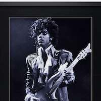 Prince Painting - Abstract Painting of Prince, the Legendary Musician ...