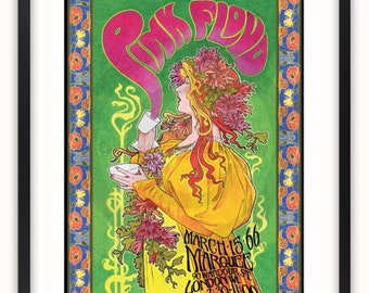 Pink Floyd Back Catalogue Poster | Etsy
