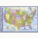 Map of the United States - Poster - Etsy