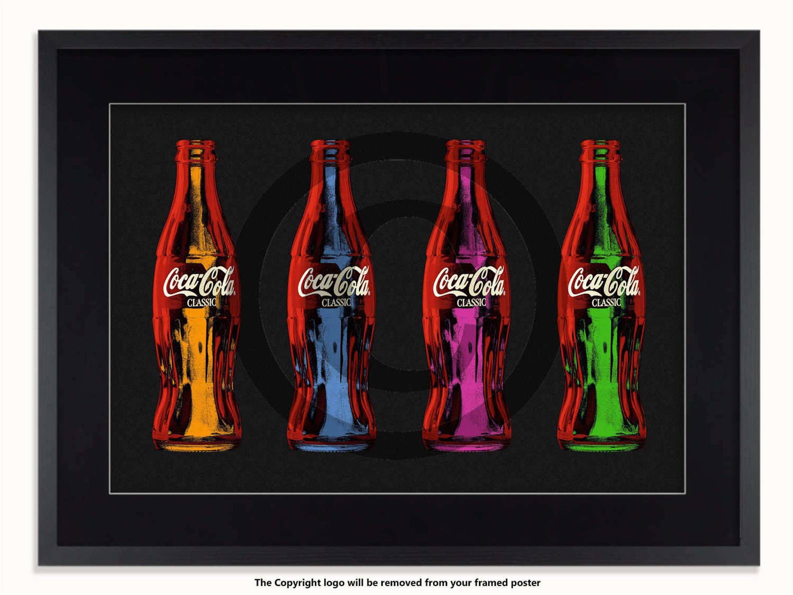 Coca-cola Bottles - Pop Art Poster - Etsy