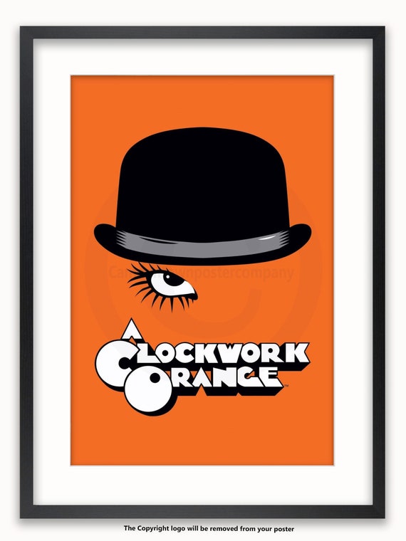 Clockwork Orange Eye Poster