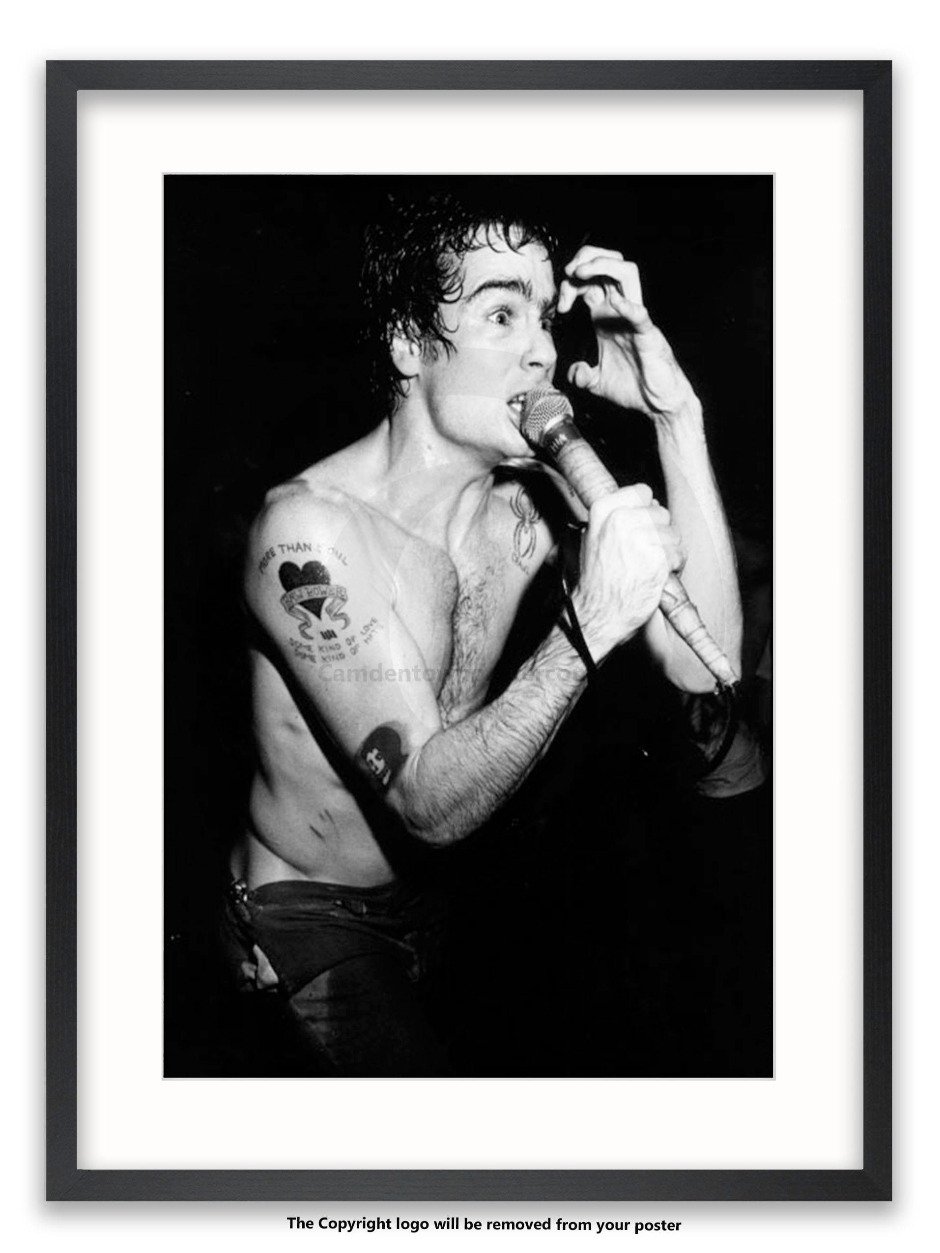 Henry Rollins black Flag 100 Club London February 1983 - Etsy