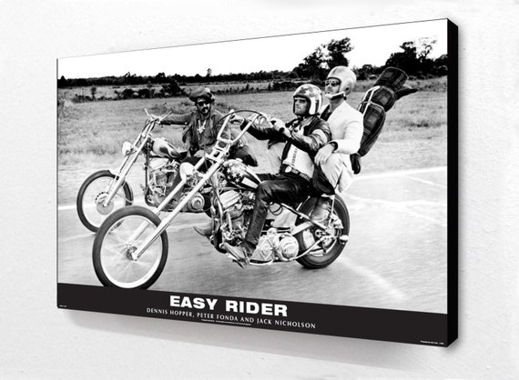 Affiche Easy Rider Nicholson Fonda Hopper Chopper Moto Hippie Cat14 Eur