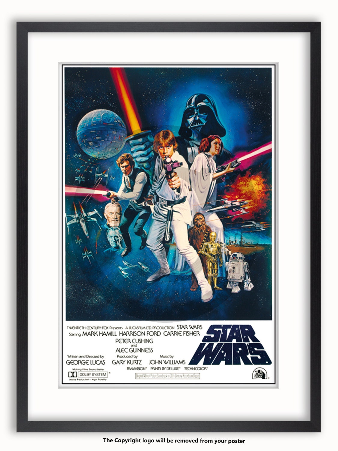 Star Wars Poster Original 1977
