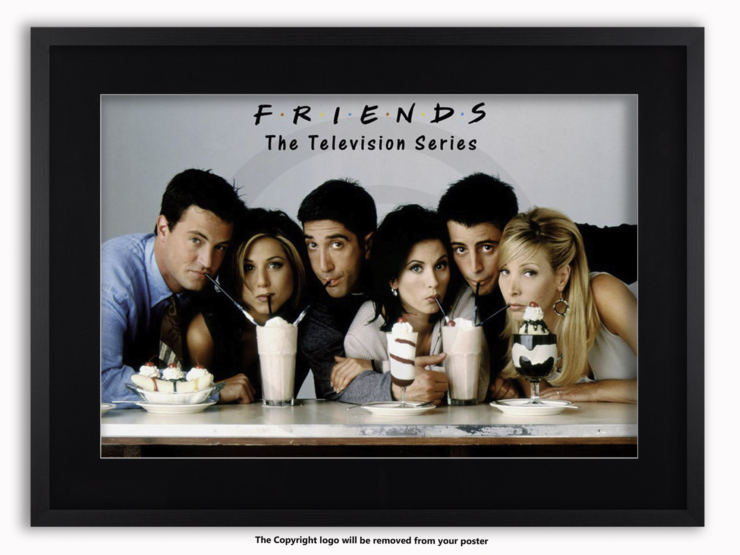 Friends Milkshake Poster