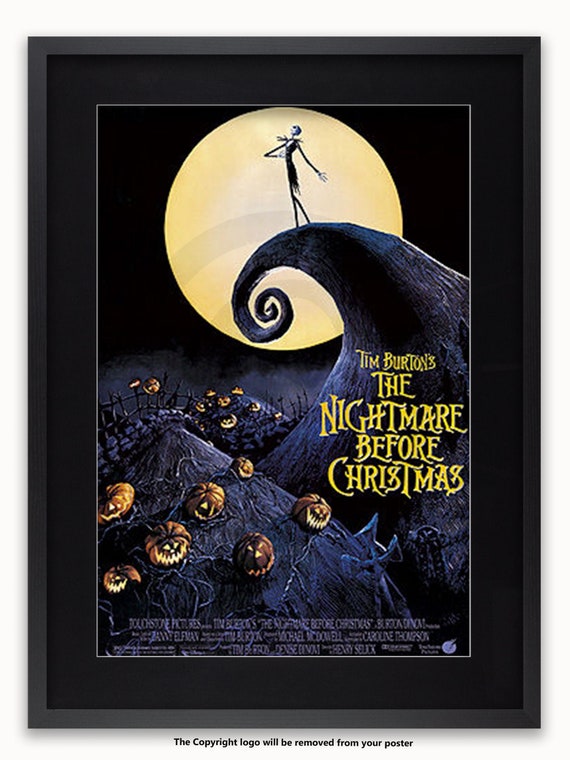 Nightmare Before Christmas Movie Poster