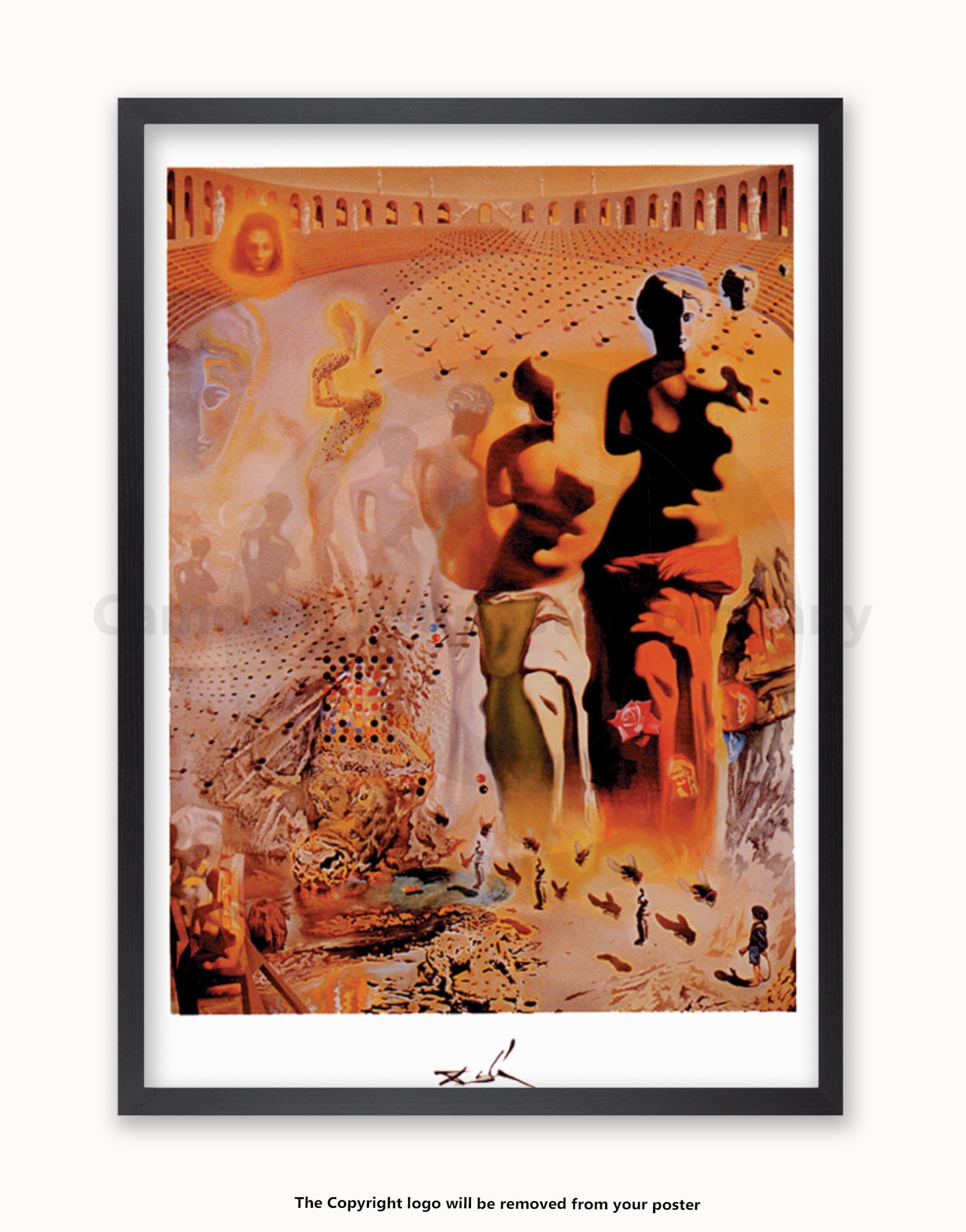 Salvador Dali - Hallucinogenic Toreador - Art Poster - Etsy UK