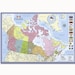 Map of Canada - Poster - Etsy UK