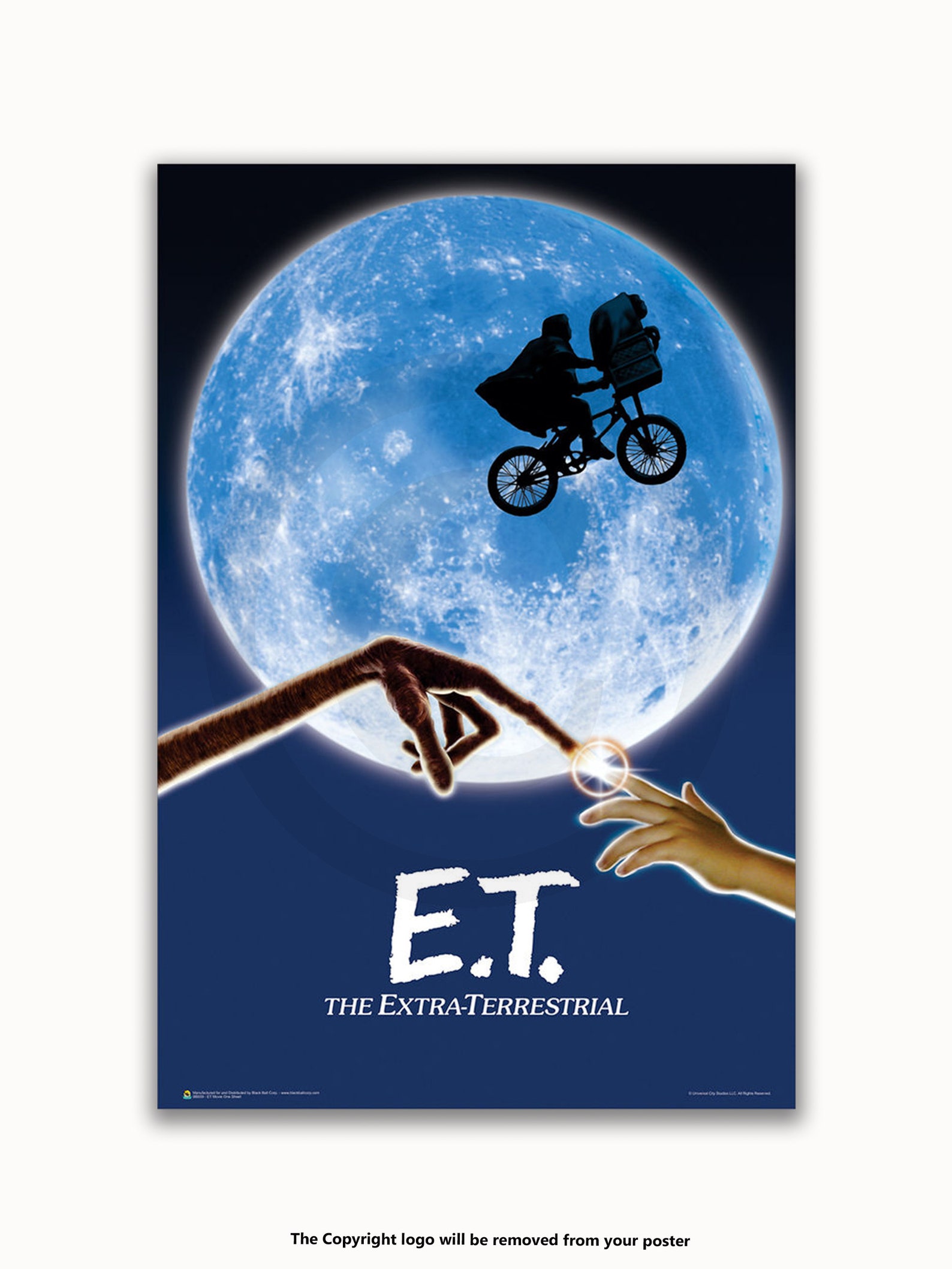 E.T the Extra Terrestrial Licensed Movie Poster - Etsy UK