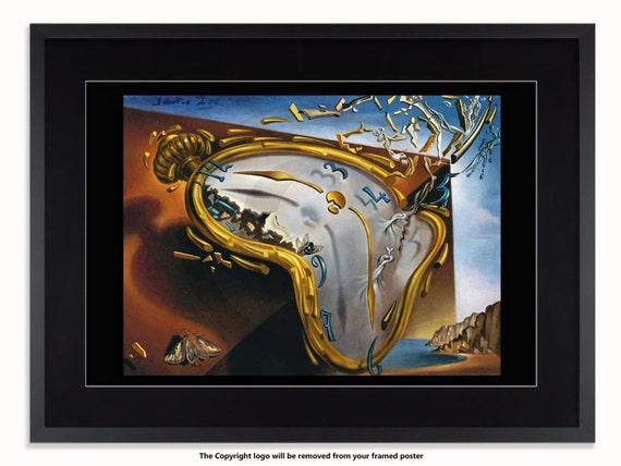Salvador Dali Soft Clock Poster | Etsy