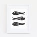 Printable Nautical Poster, Black and White Nautical Art, Modern Ocean ...