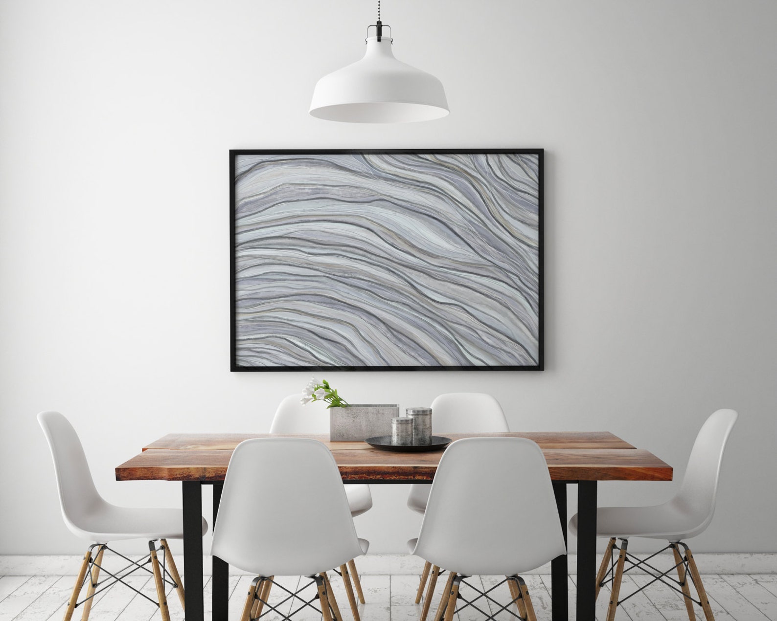 Gray Abstract Wall Art - Grey - Wall Art - Modern Printable - Etsy