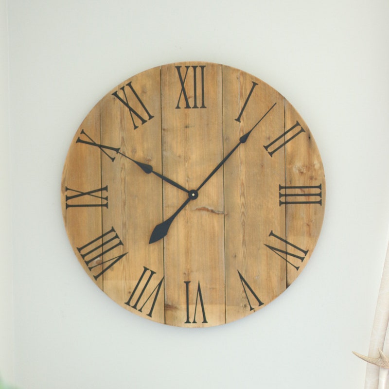 Oversized Wall Clock - Etsy