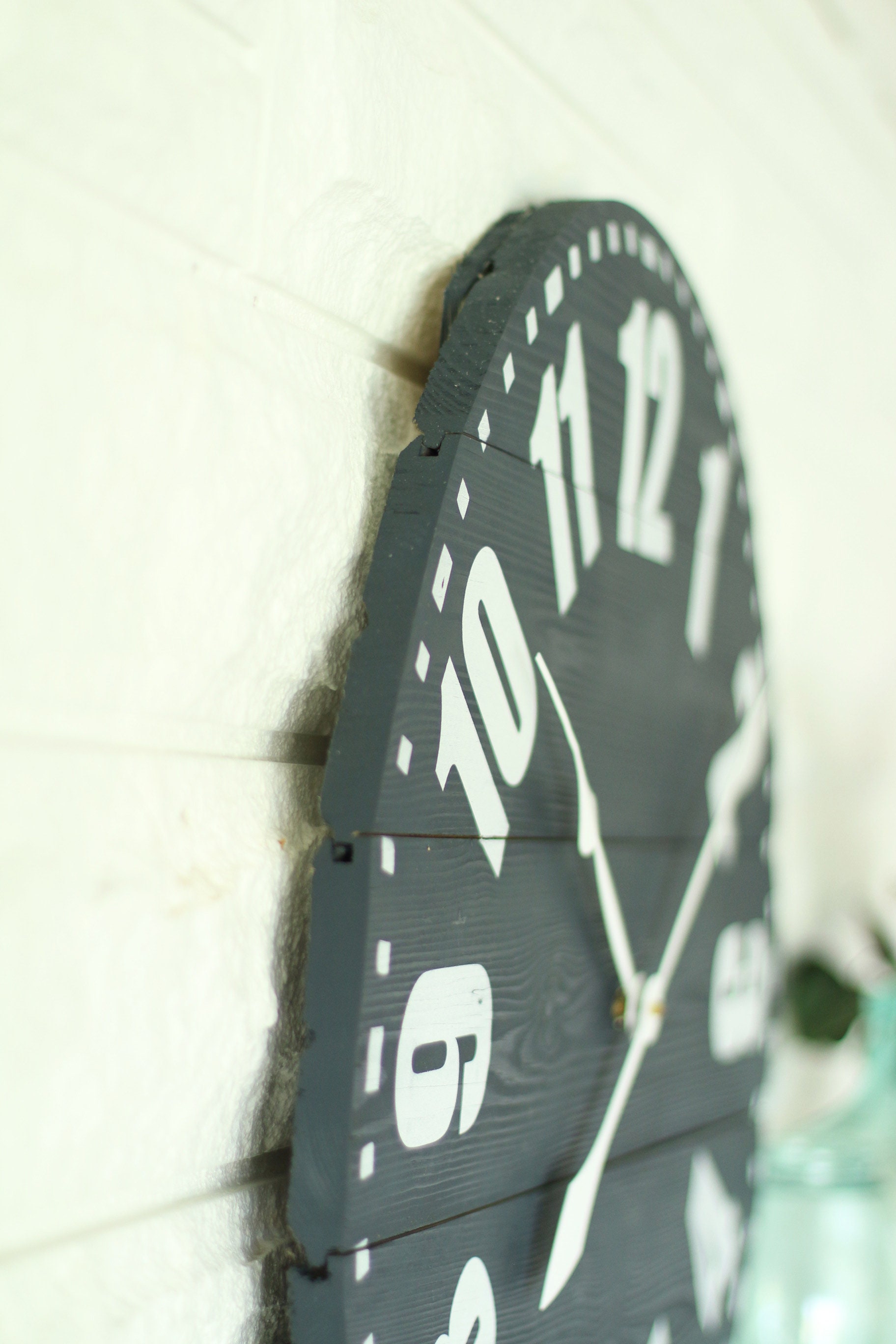 25/30 Bentley in Navy Clock With Numbers - Etsy