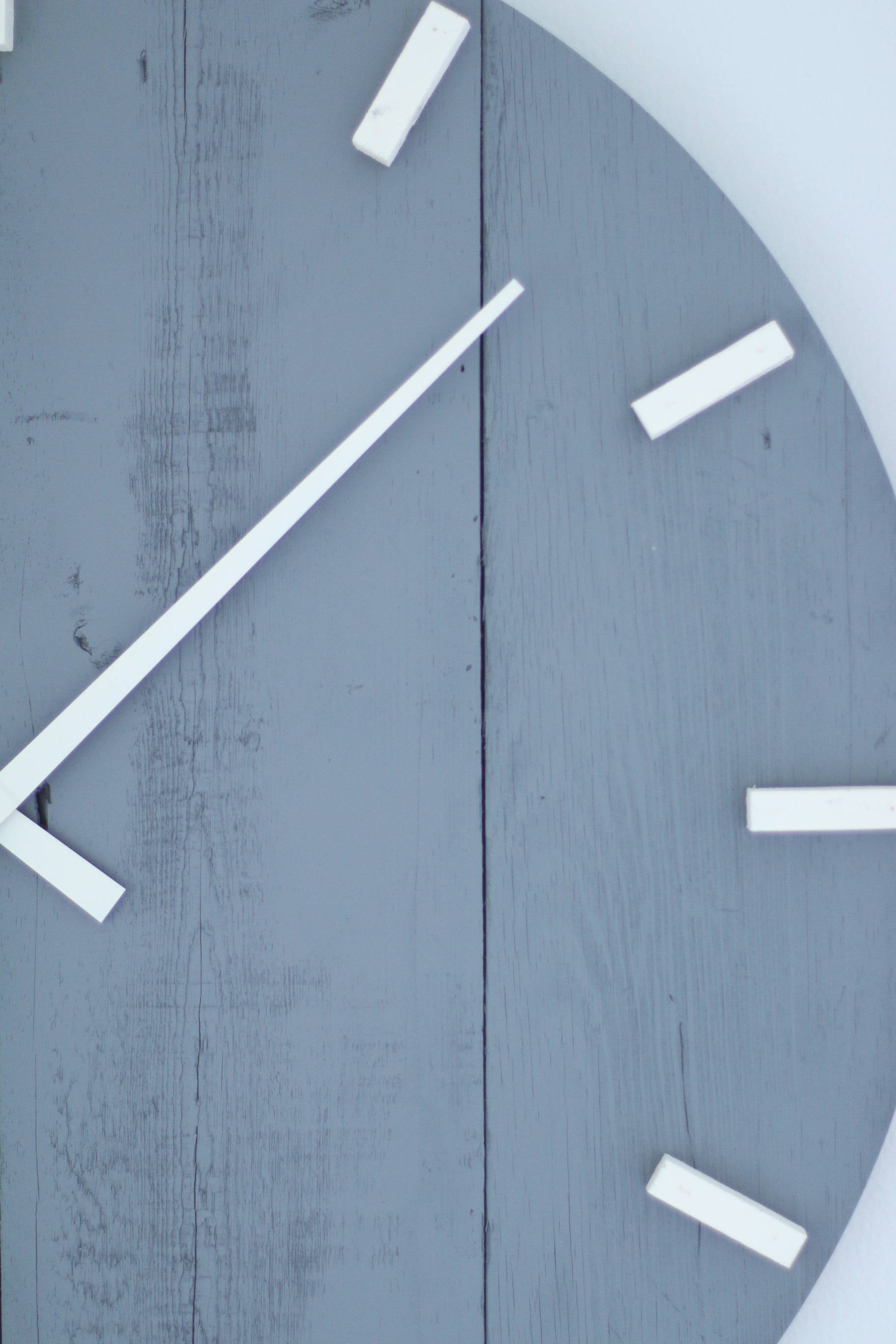 36 Sydney in Slate Large Wall Clock Oversized Wall - Etsy