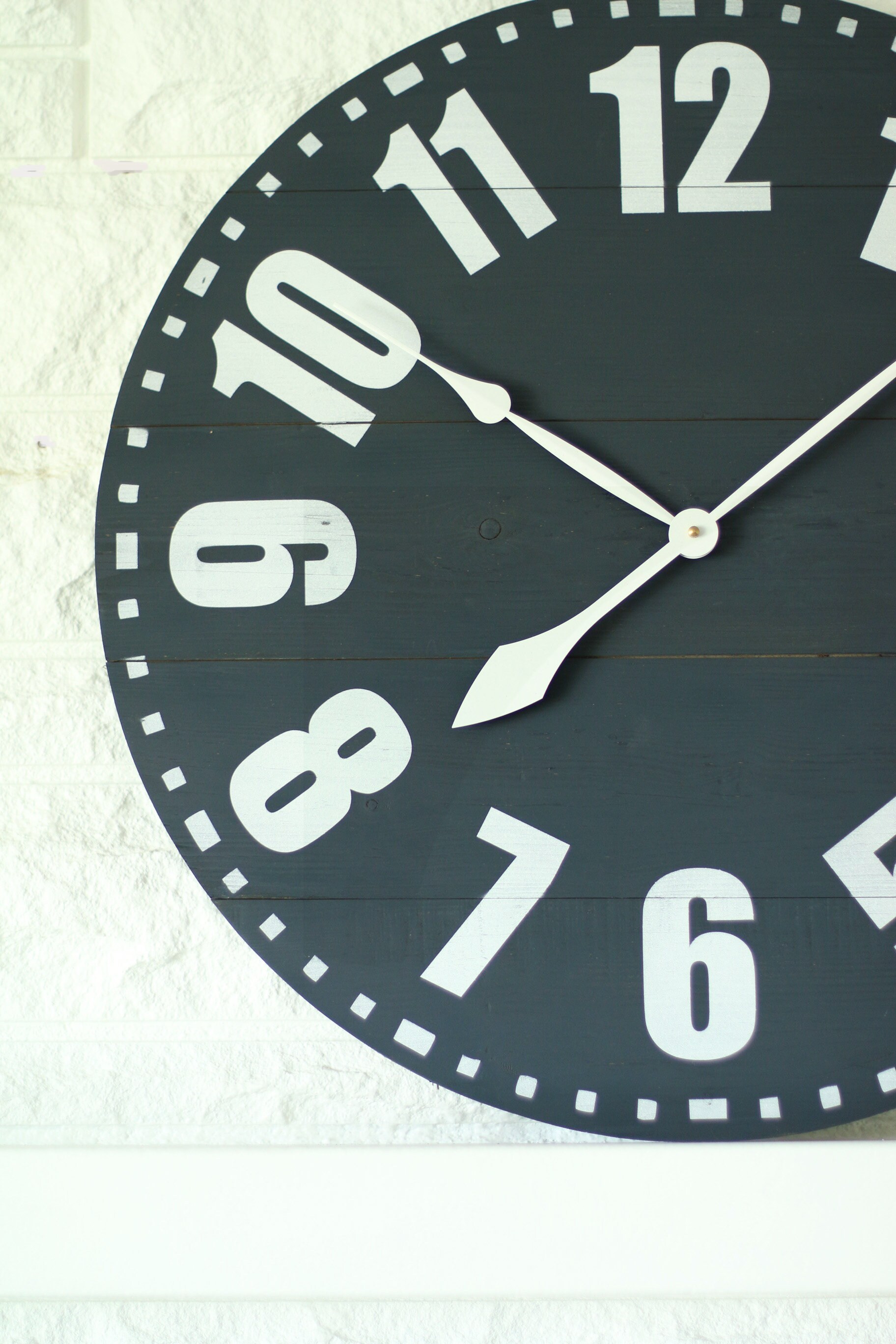 25/30 Bentley in Navy Clock With Numbers - Etsy