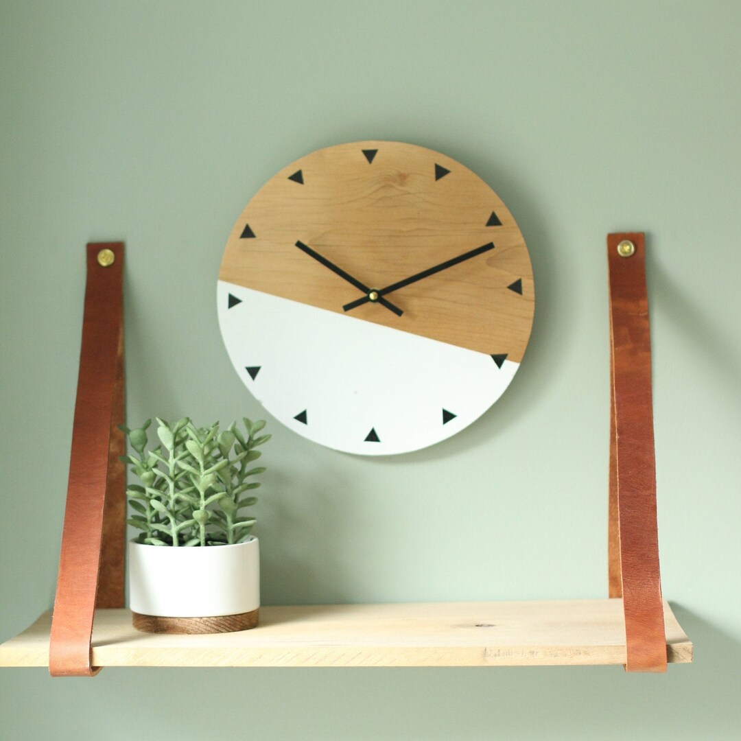 Small Wall Clock - Tiny Home Decor - Modern Style Living - Clock for ...