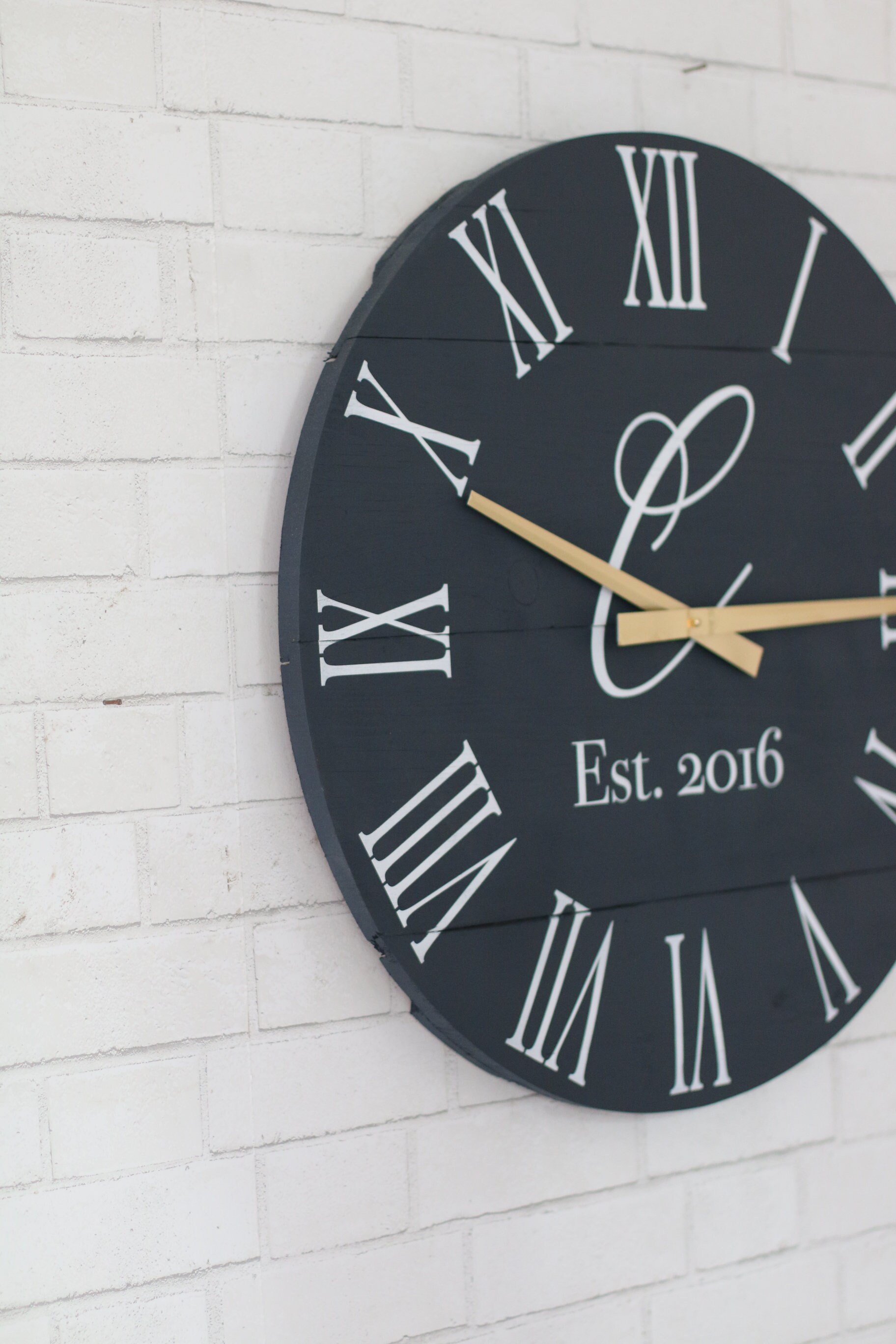 Large Wall Clock Personalized Gifts Gifts With Name | Etsy