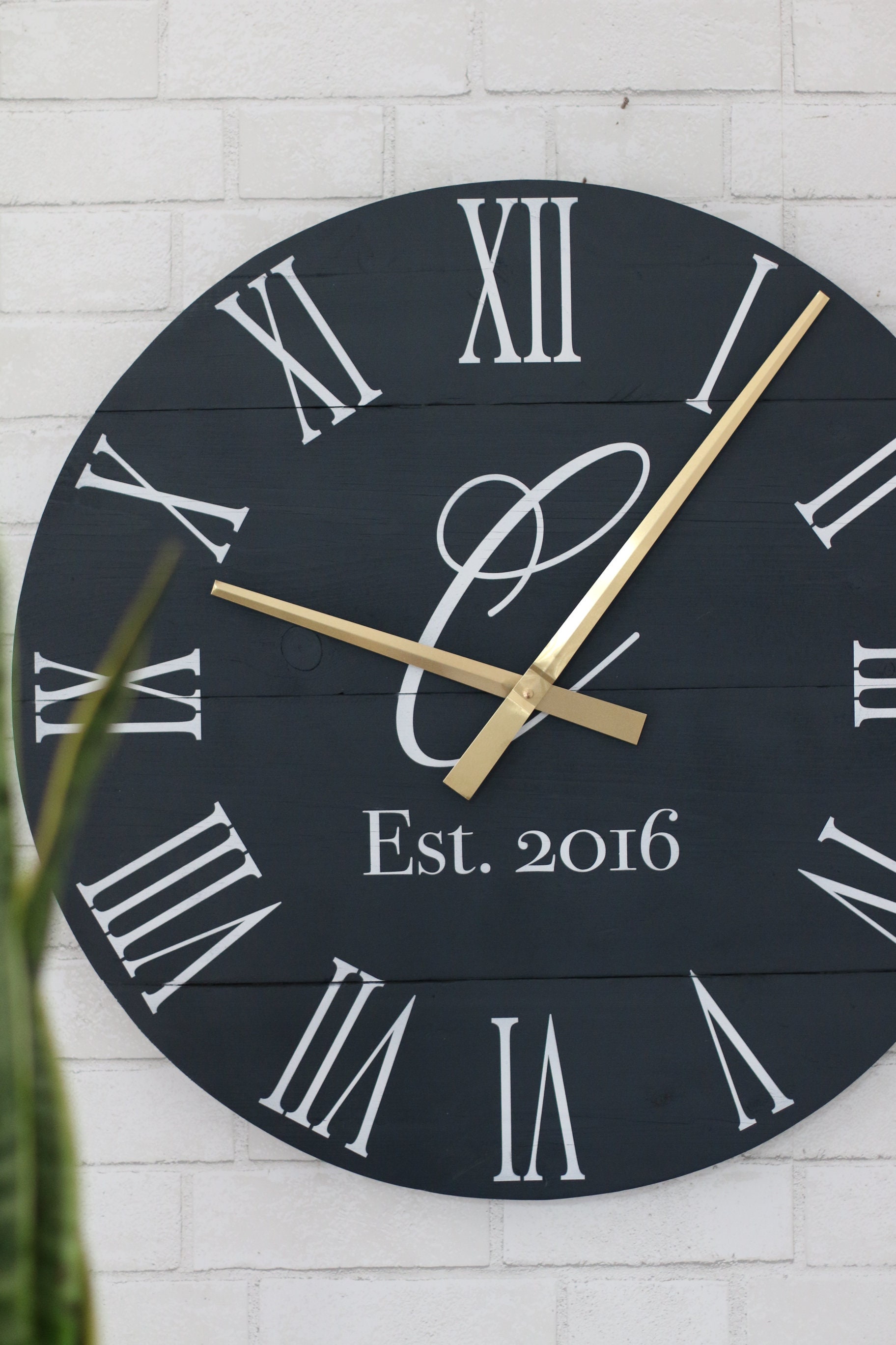 Large Wall Clock Personalized Gifts Gifts With Name | Etsy