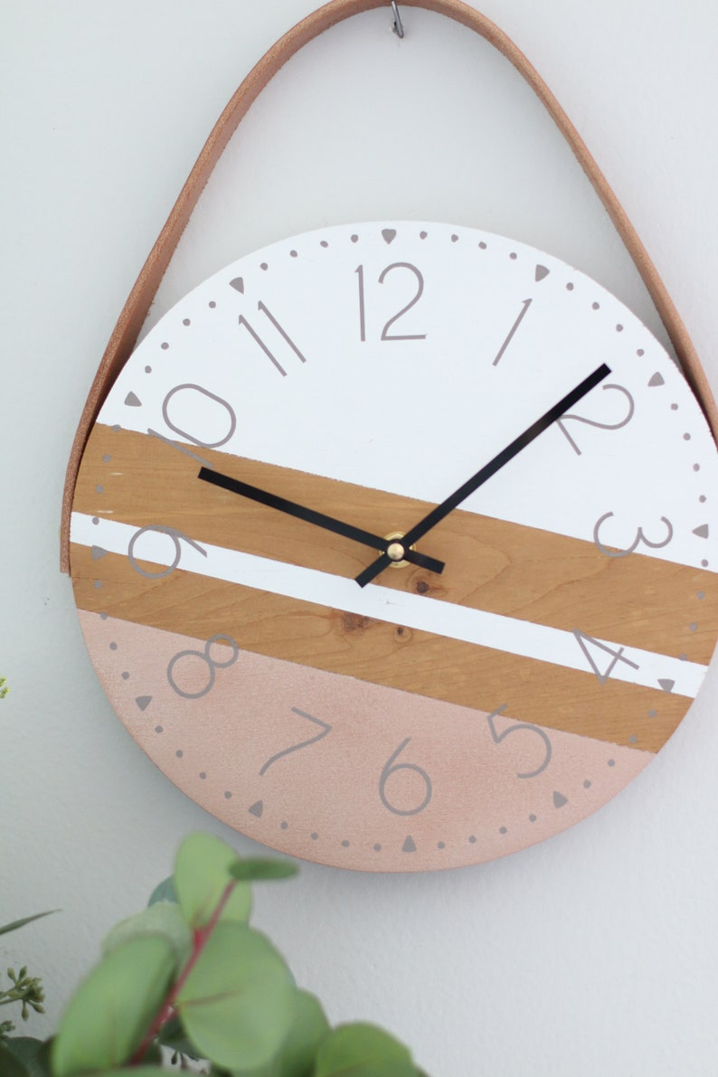 Small Wall Clock Mini Bathroom Clock Unique Home Decor - Etsy