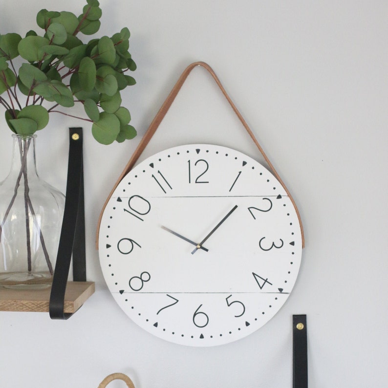 Small Wall Clock Tiny Home Decor Modern Style Living | Etsy