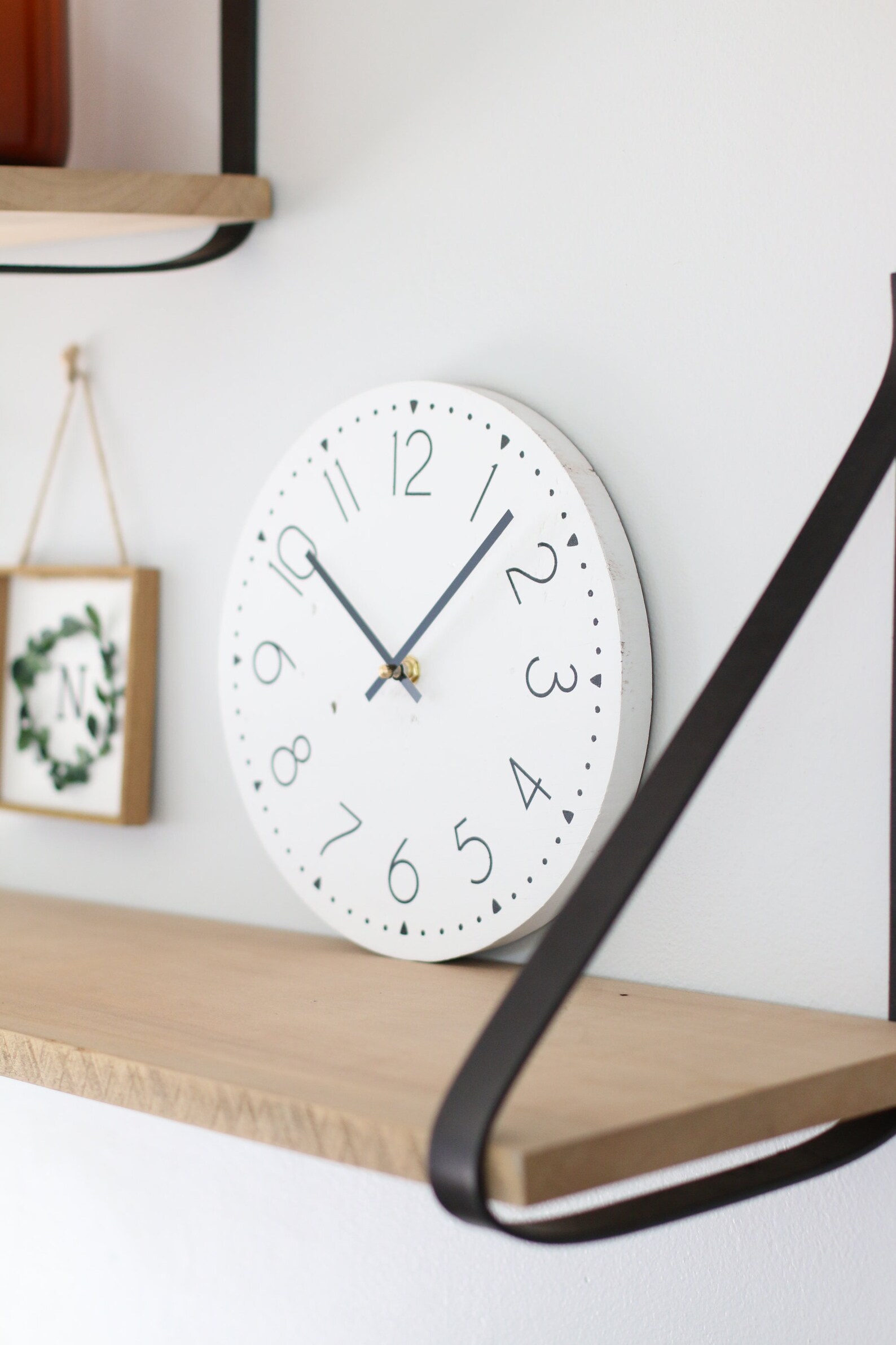 Small Wall Clock Tiny Home Decor Modern Style Living | Etsy