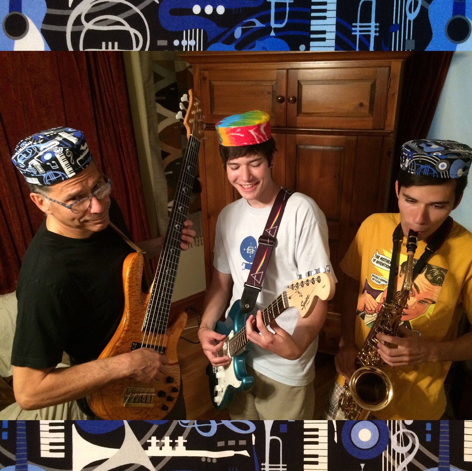 Musical Buchari Kippah Bucharian Yalmukah Kufi Topi Tupi | Etsy