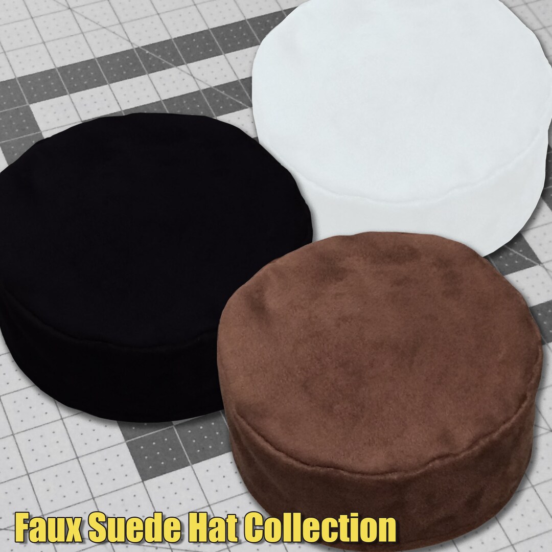 Microsuede Soft Nap Hats, Luxurious Feel, Bucharian, Buchari Kippah ...