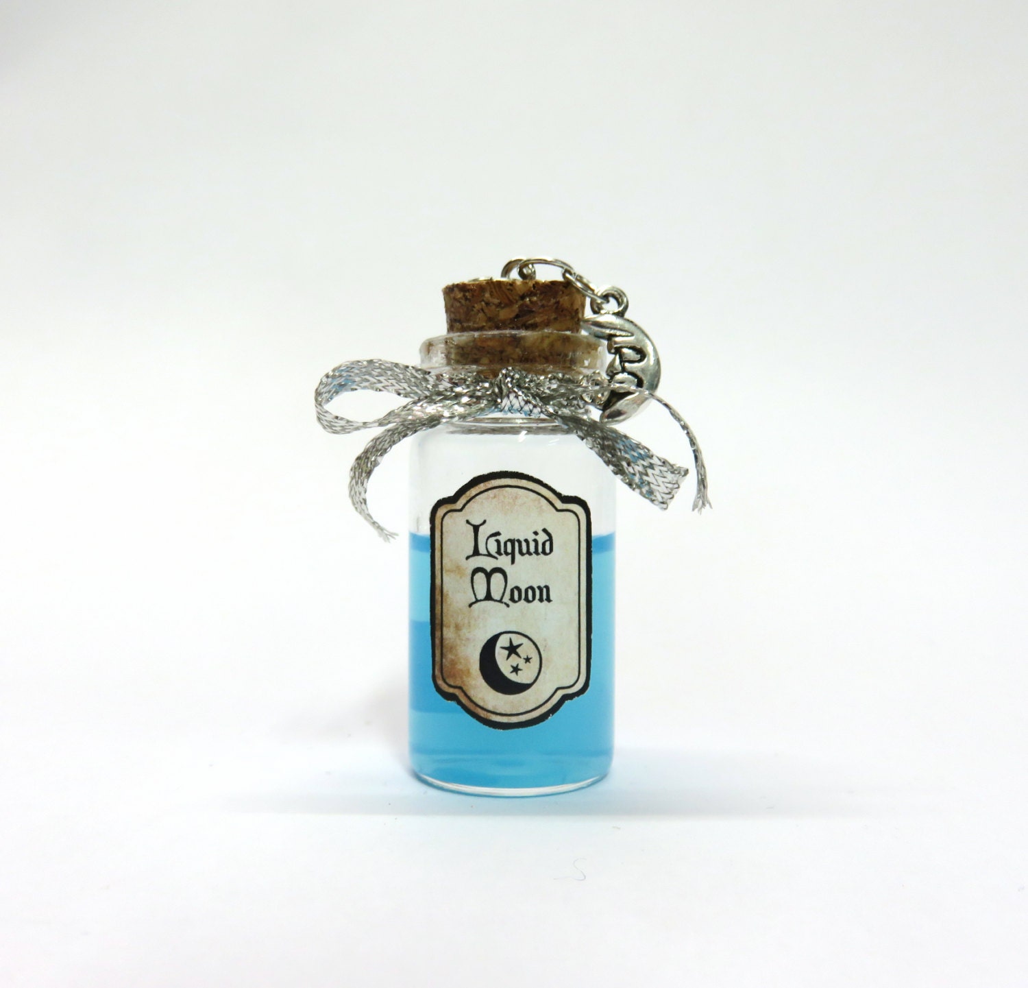 Liquid Moon Moonlight Fantasy Keyring Necklace Magic - Etsy
